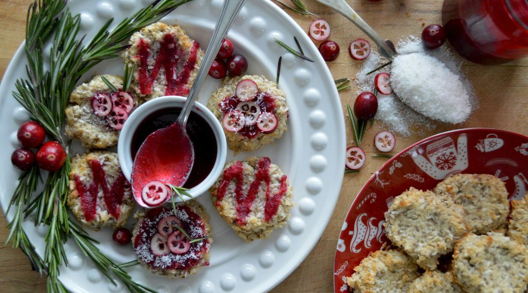Sablés coco-cranberry de Noël - Recette MAGIMIX