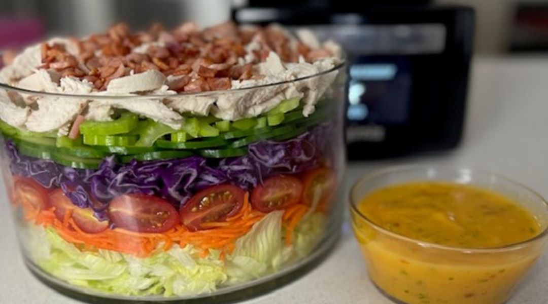 Layered Chicken Salad | Magimix Recipe