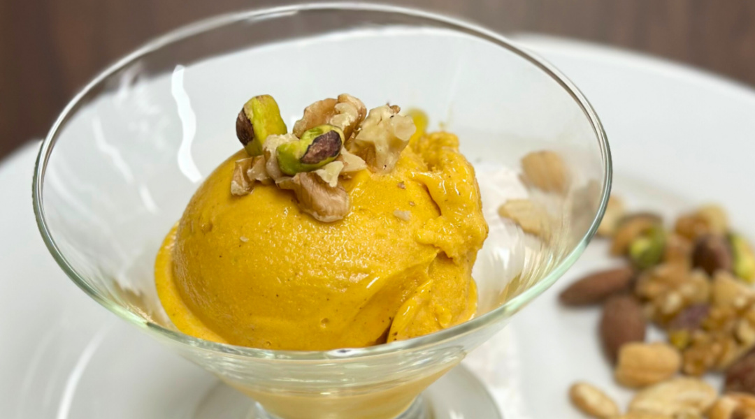 Pumpkin pie gelato | Magimix Recipe