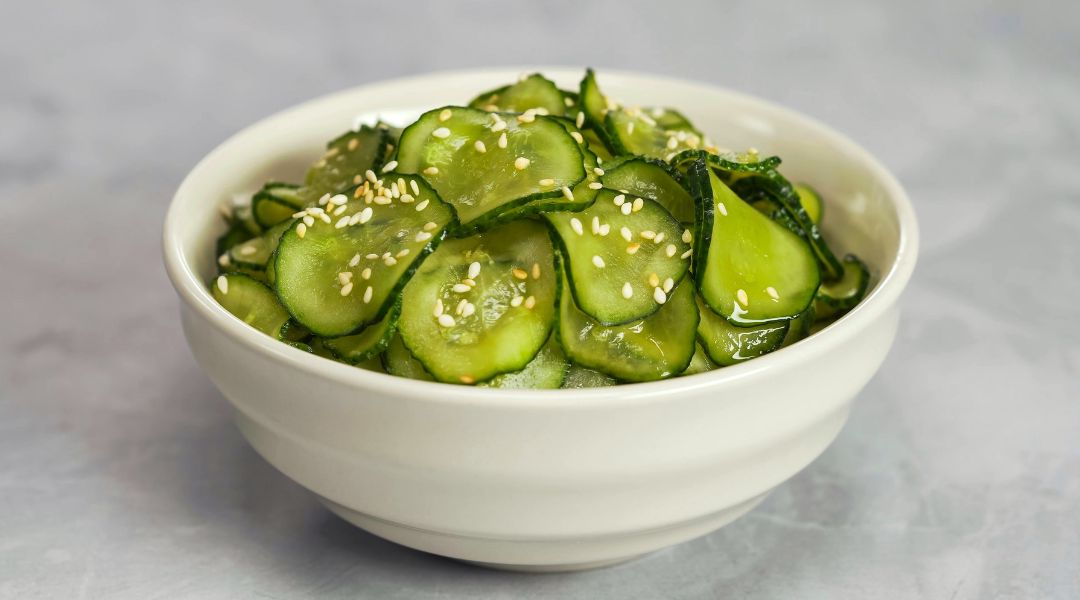 Salade de concombre asiatique - Recette MAGIMIX