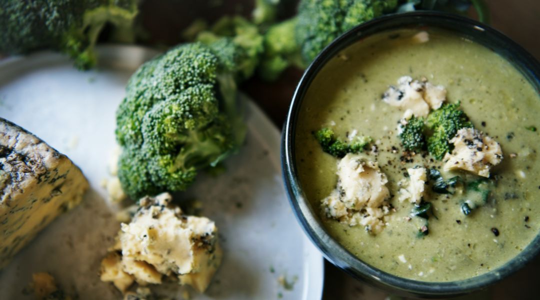 Velouté brocoli et bleu - Recette MAGIMIX